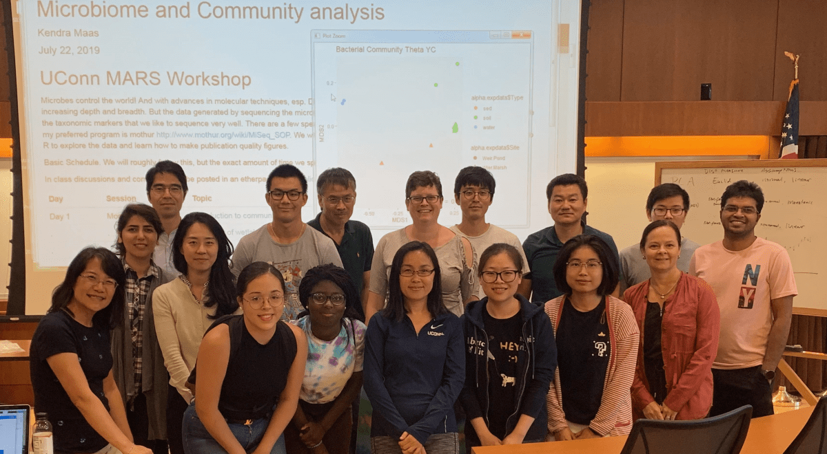 A Successful “microbiome Sequence And Statistical Analysis” Workshop Took Place At School Of